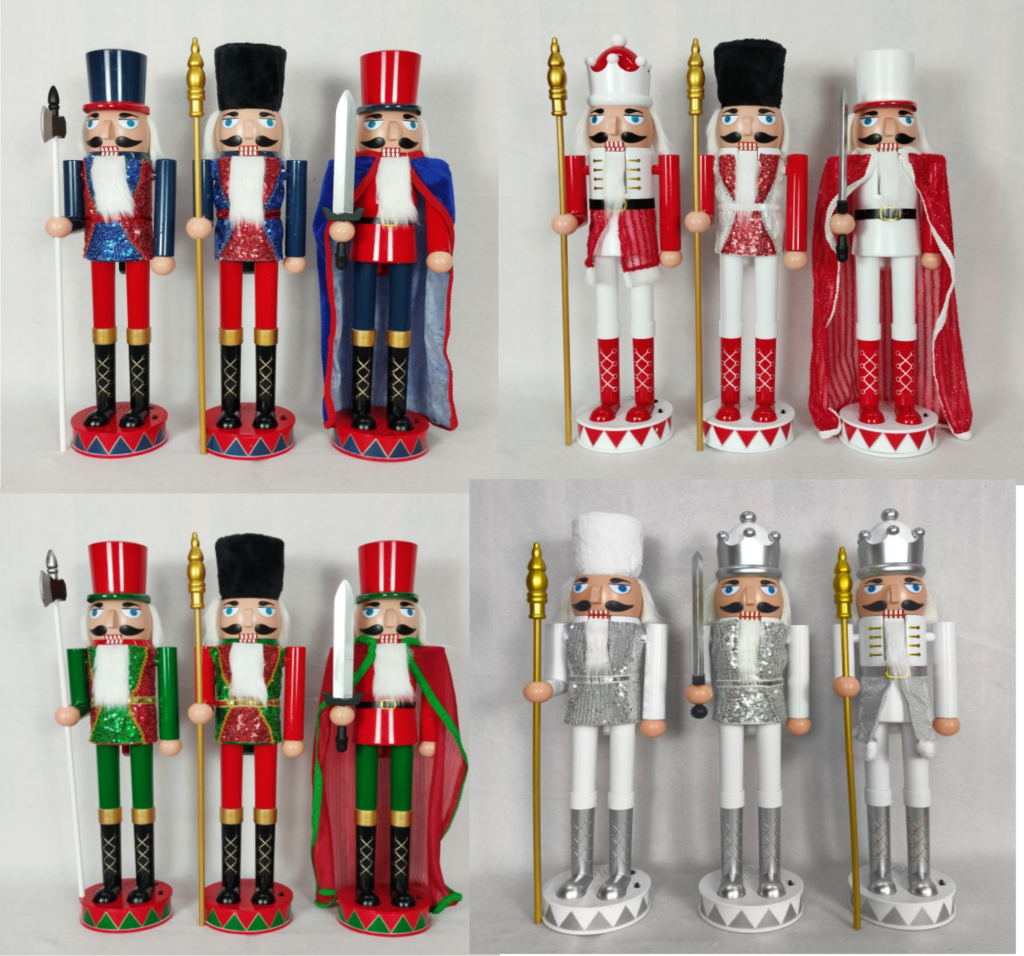 Plastic Nutcracker Soldier Decoration – Classic Christmas Display ...